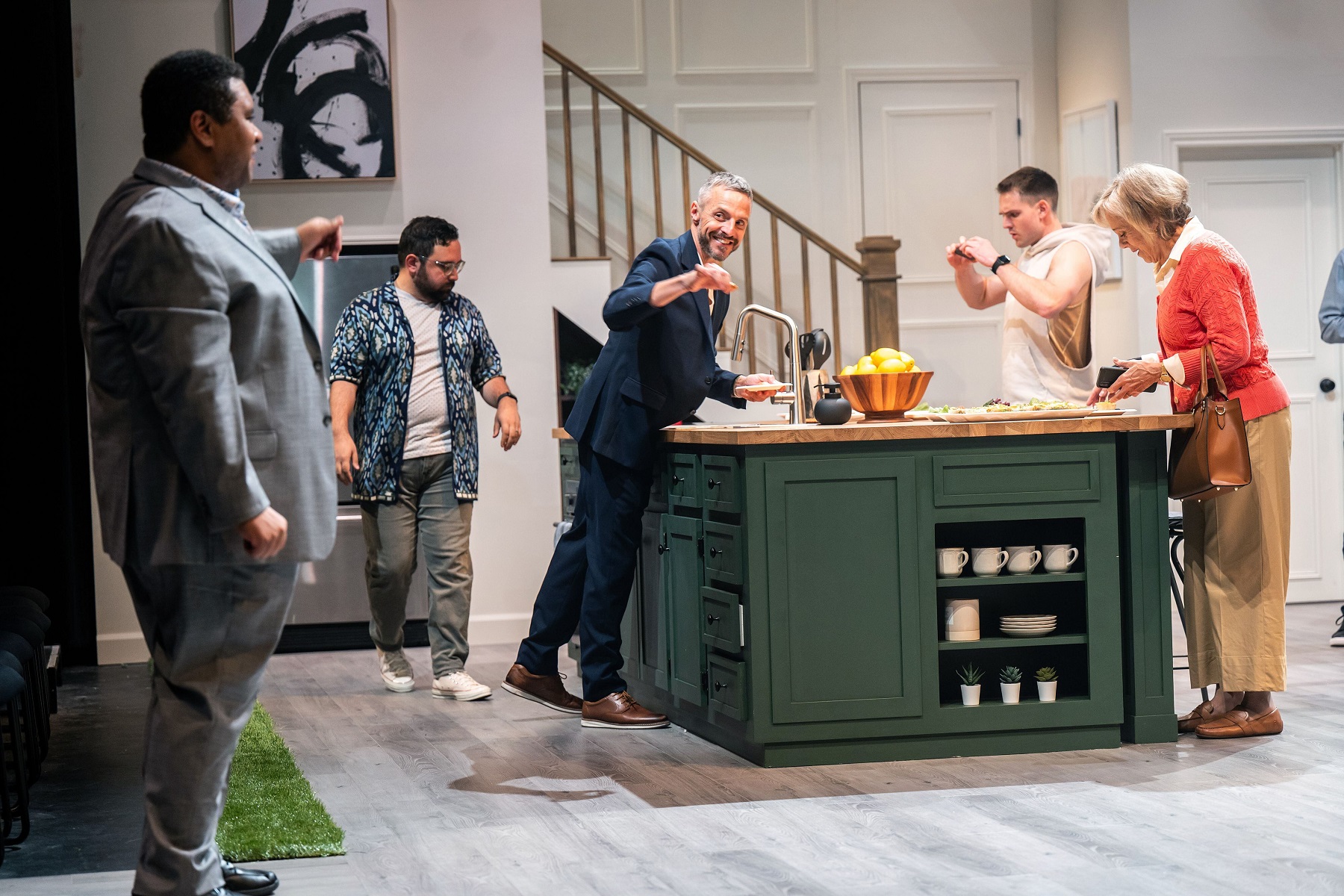 Review: Step into the no-holds-barred frenzy of “The Bidding War” at ...